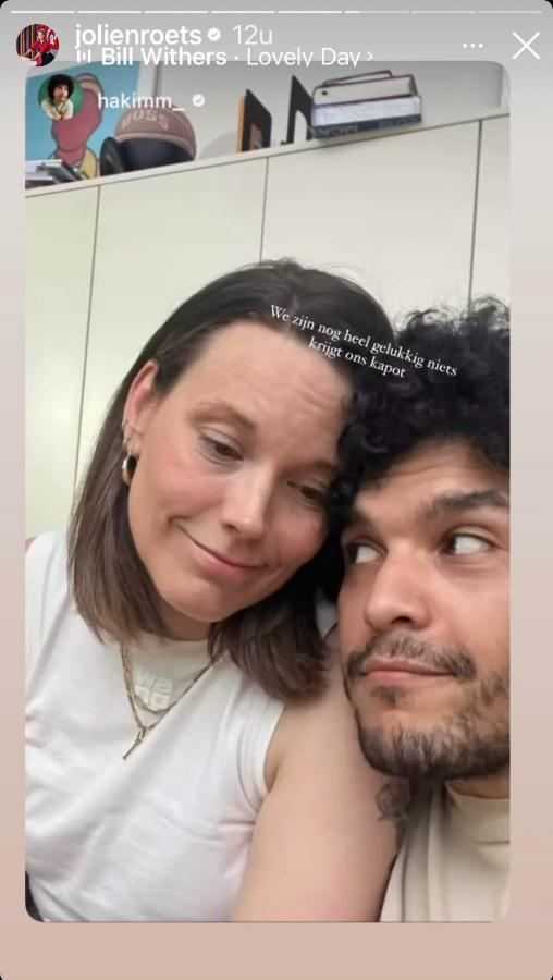 Verschrikkelijk wat Qmusic-dj Jolien Roets en partner Hakim overkomt nadat ze pas verhuisd zijn ...